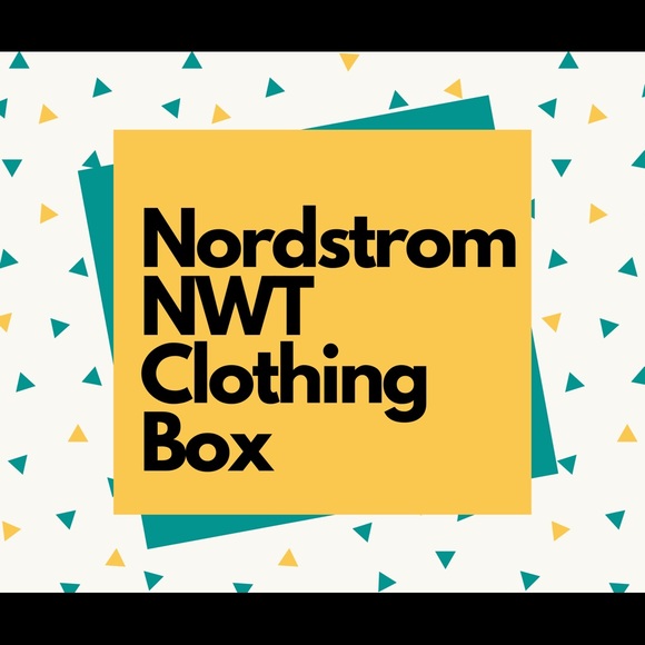 Tops | 5 Piece Nwt Nordstrom Clothing Box | Poshmark